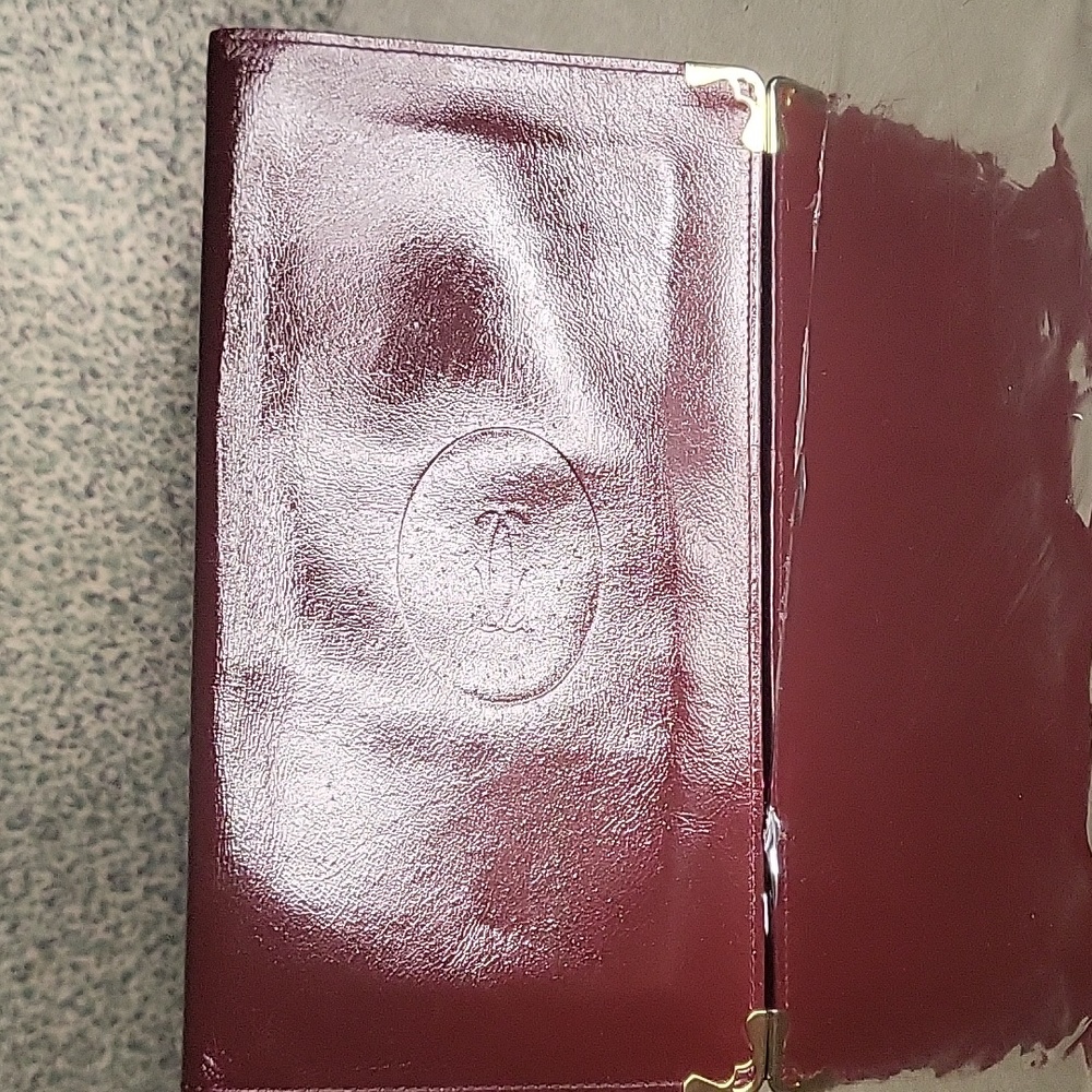 Cartier Leather Checkbook Wallet - Gem